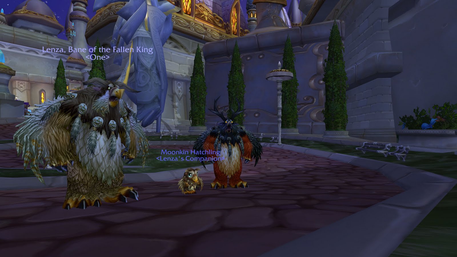 xurge's wow journey: tauren moonkin, baby moonkin, troll moonkin