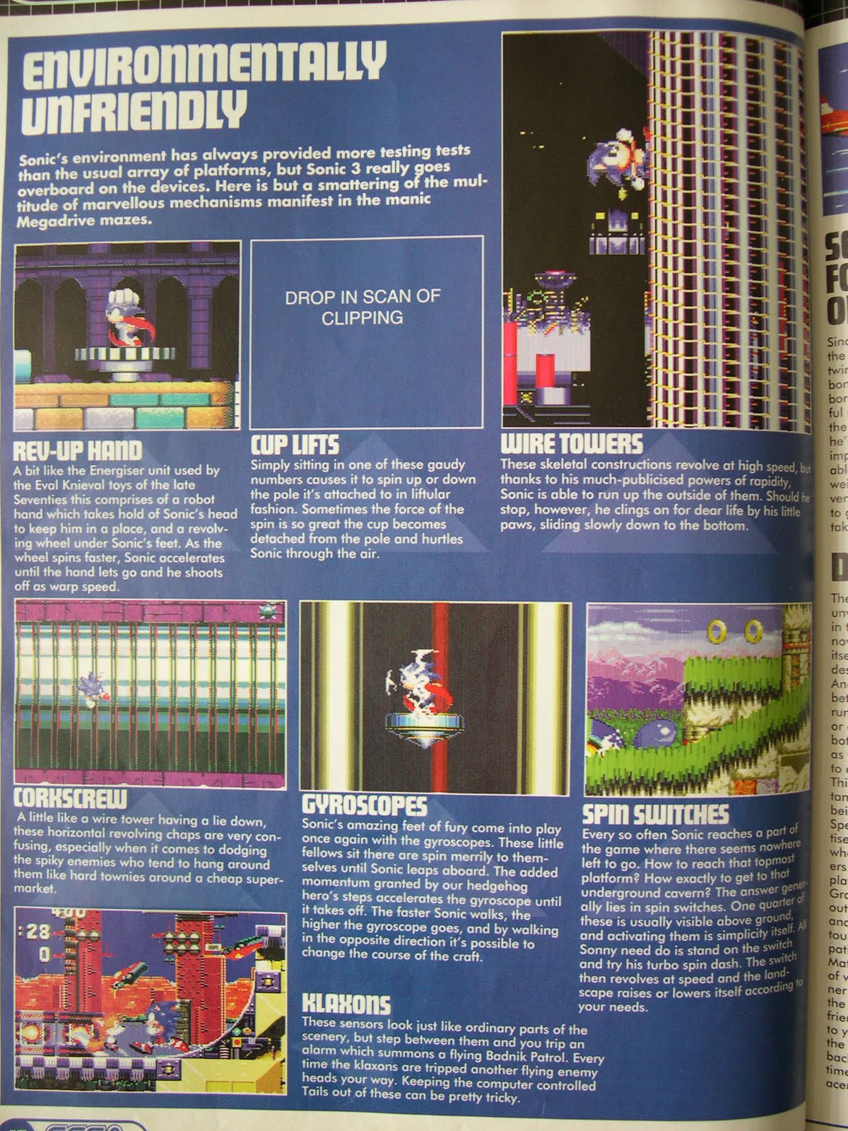 Sega Ages: UK Official Sega Magazine #2 February 1994 Sonic 3 Showcase ...