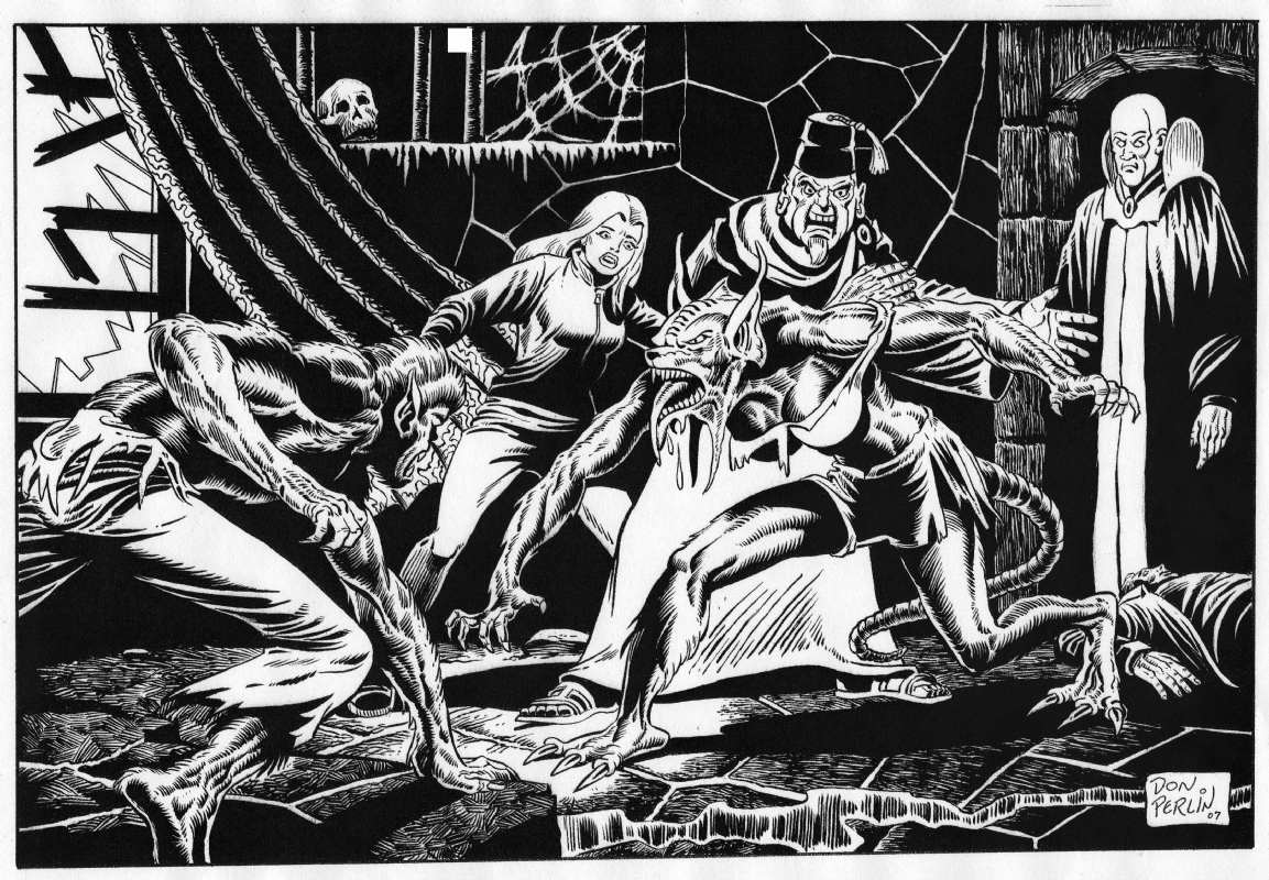 art of the beautiful-grotesque: Dark Marvel : Various Artists