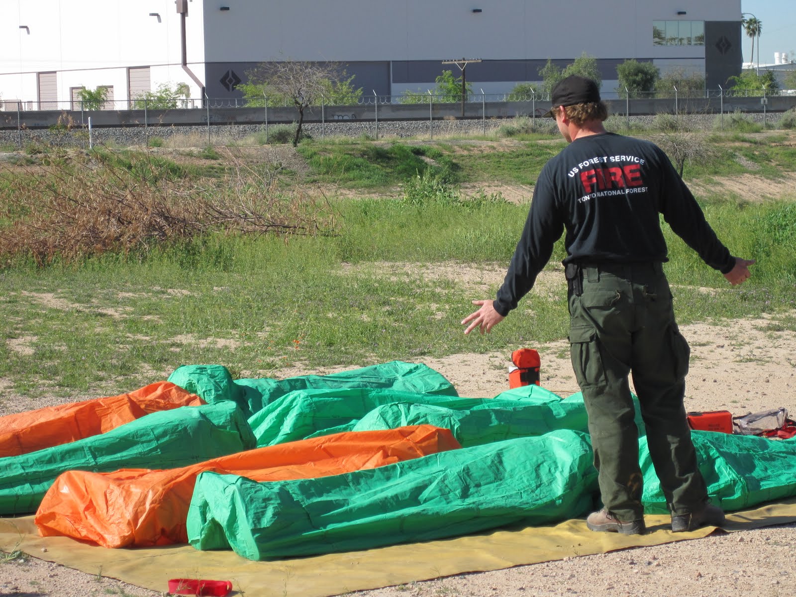 EVIT News: U.S. Forest Service visits EVIT fire class