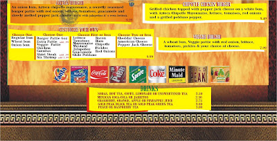 FIESTA AZTECA: Our Menu! Delicious food for you!