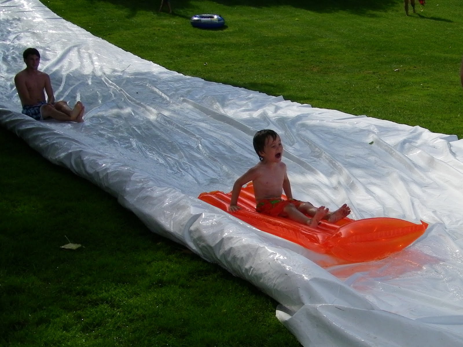 Making Memories Last: GIANT Slip N' Slide