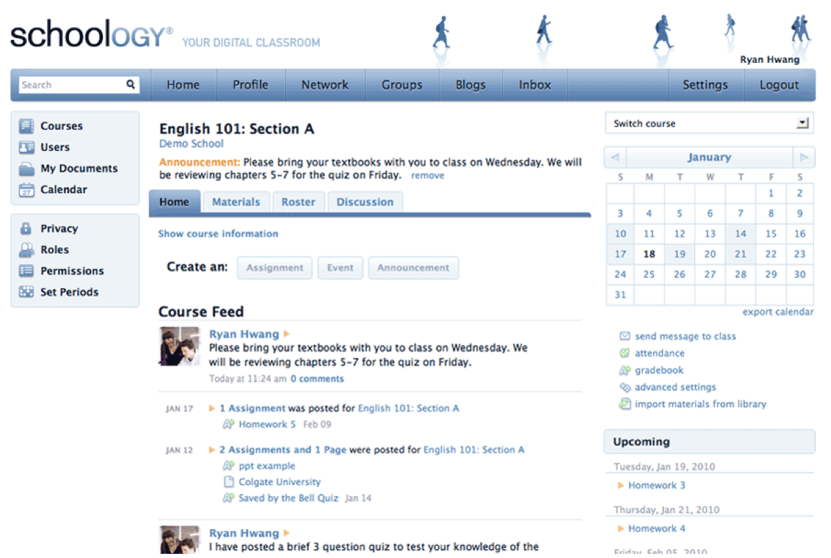 Creative Art Lessons for Teachers: Schoology Web 2.0 Tool Review