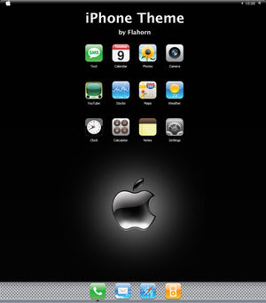 Theme Styles: iPhone Theme for Windowblinds Xp and Vista