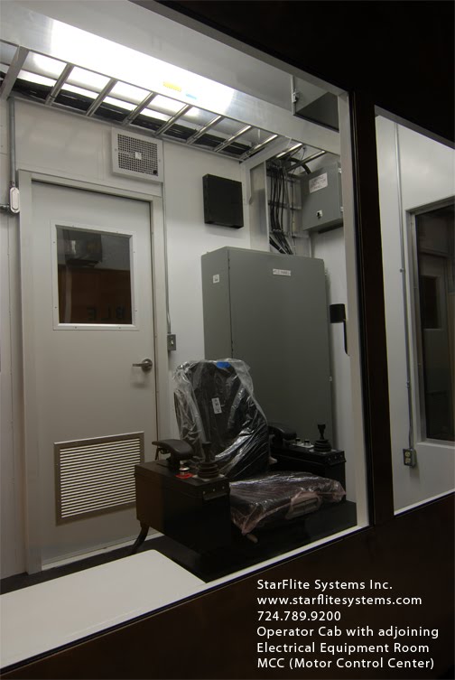 StarFlite Systems: MCC Room and Control Cab/Control Room - Stainless Steel
