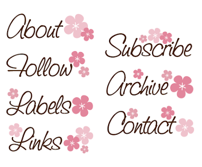 MCB: Cherry Blossom Branch Sidebar Titles