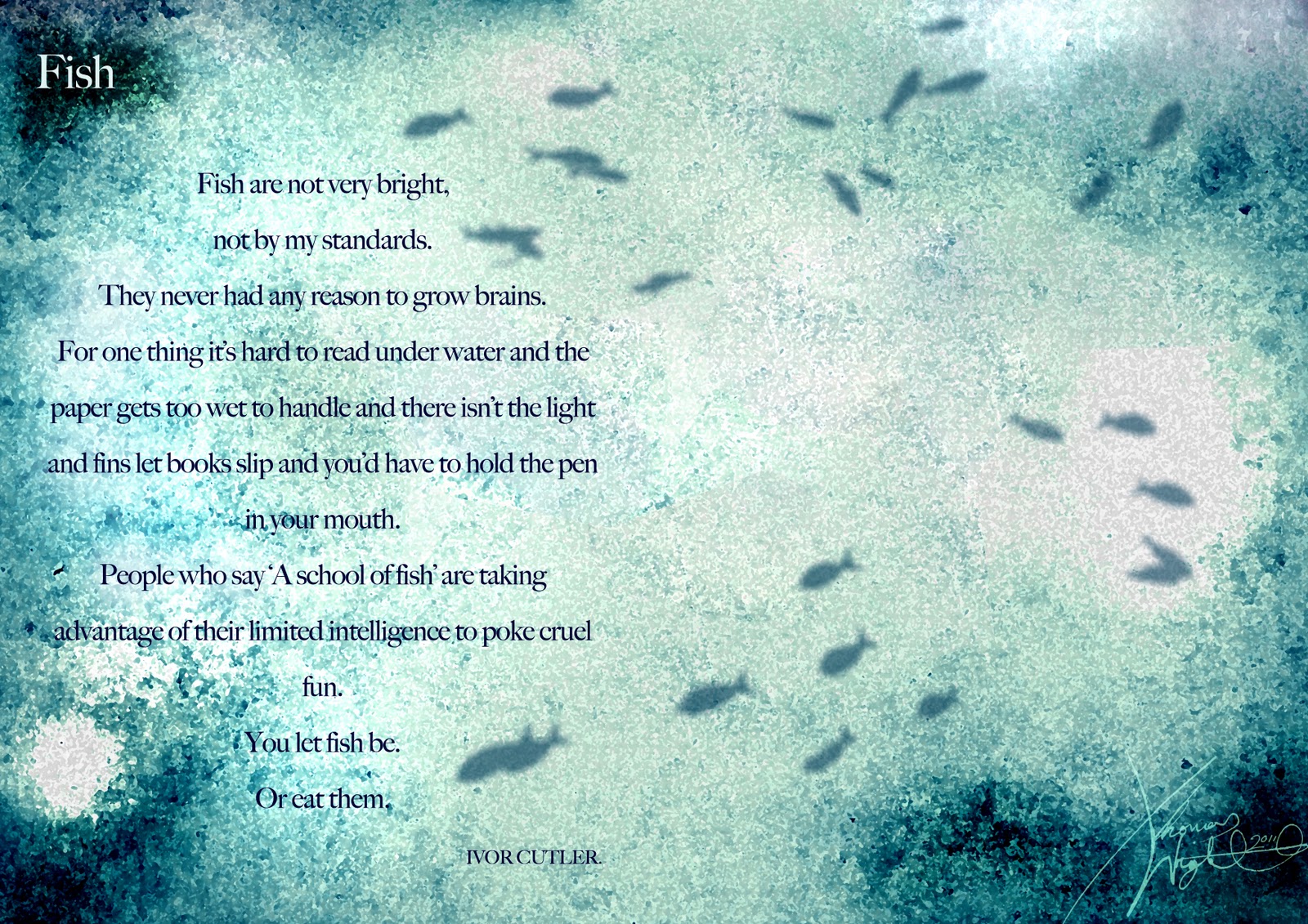 Thomas Wright Illustrator.: Poem Project; Backgrounds + Poem