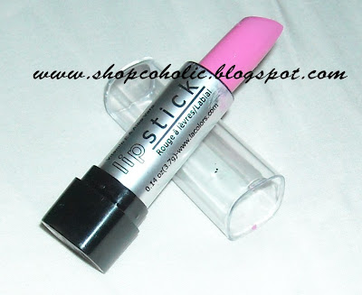 Miss Shopcoholic: Review : LA Colors Moisture Lipstick in Pink Parfait