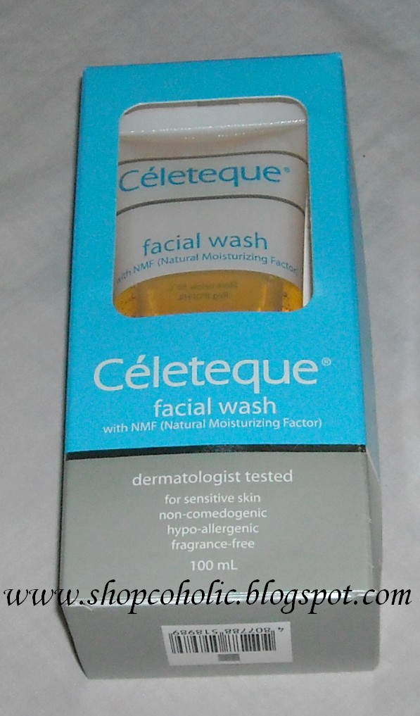 Miss Shopcoholic: Review : Celeteque Facial Wash with NMF