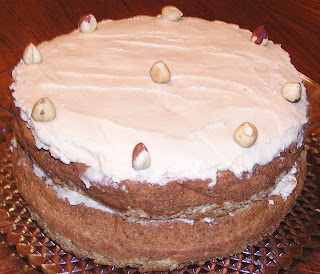 Grain-Free Foodies: Hazelnut Cake with Coffee Buttercream Frosting