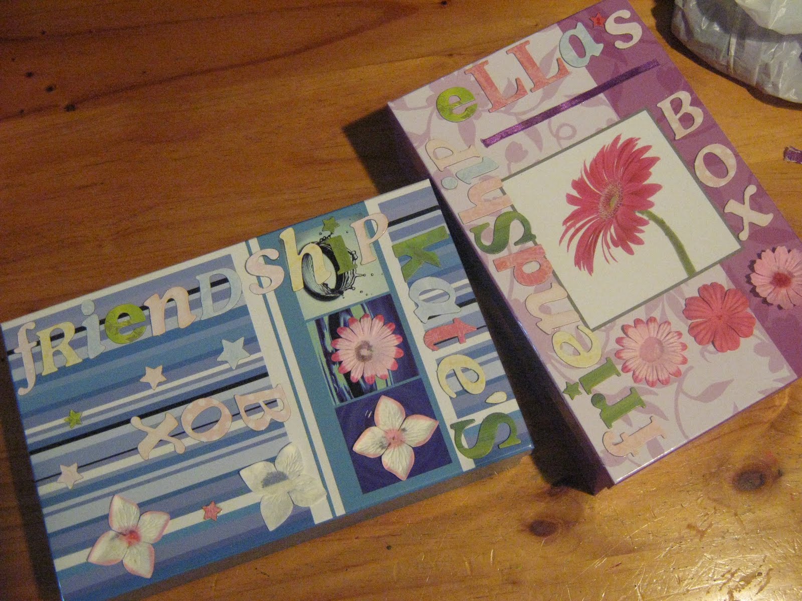 All things bright and beautiful: Friendship Boxes