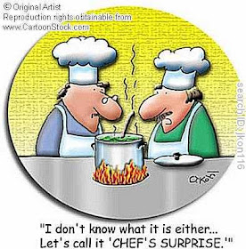 Office Potluck Cartoon