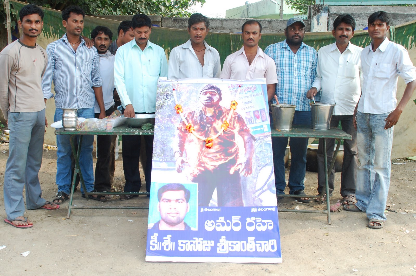 Telangana Yuvajana Sanghala Samithi: Srikanth Chary Pradhama Vardanthi ...