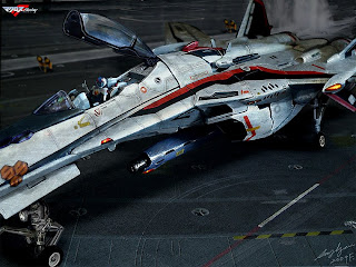 Kye-wan Sung: New MacrossF VF-25 illustation