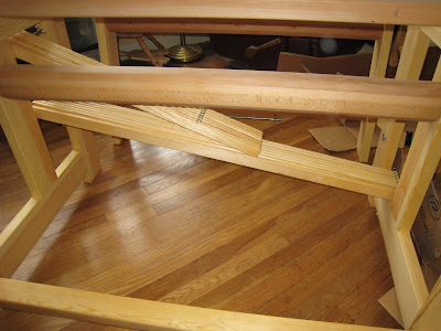 MadCityMike's Blog: "Assembly Begins on My Oxaback Lilla Floor Loom"