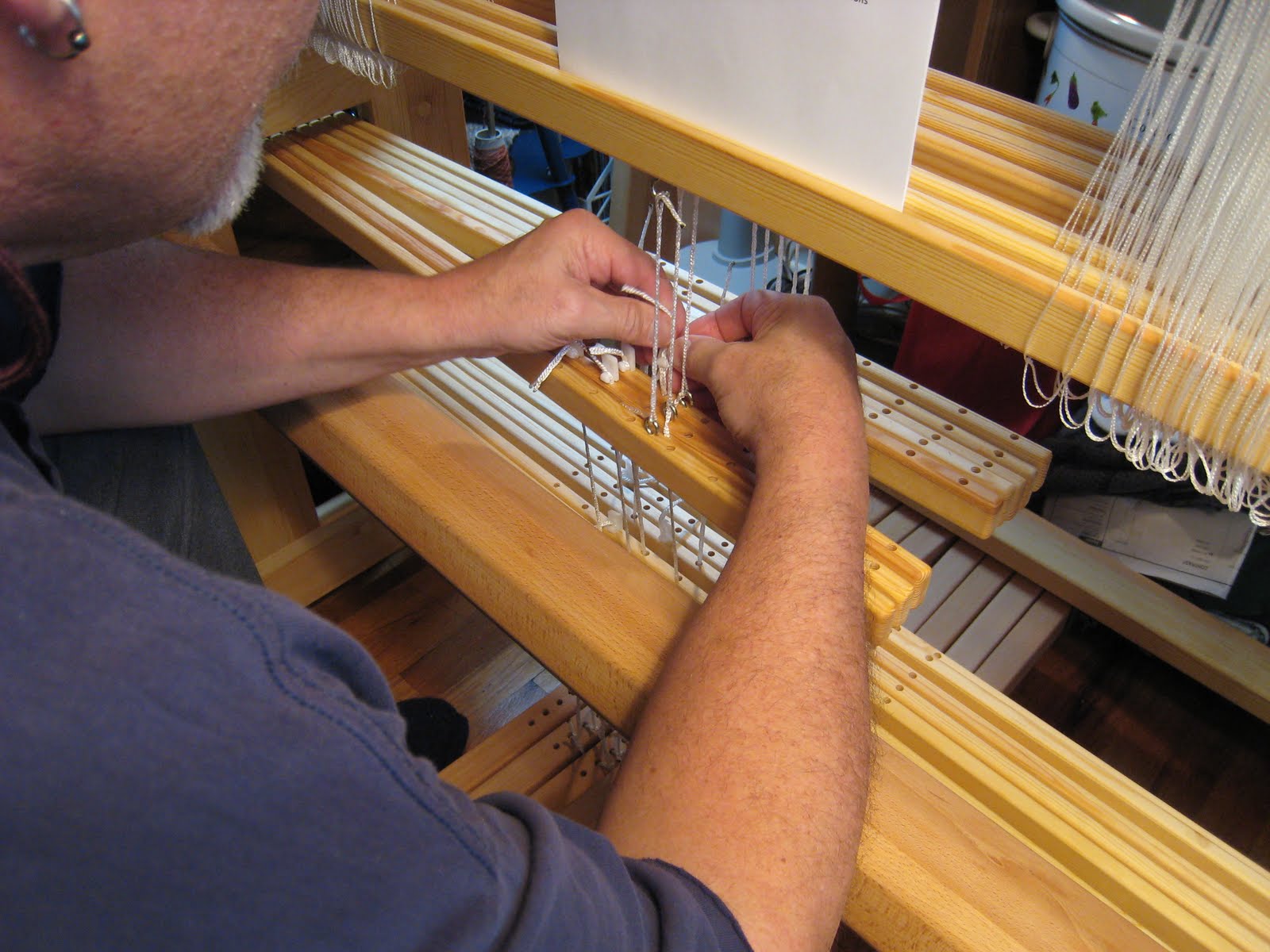MadCityMike's Blog: "Third and Final Day of Loom Assembly....."