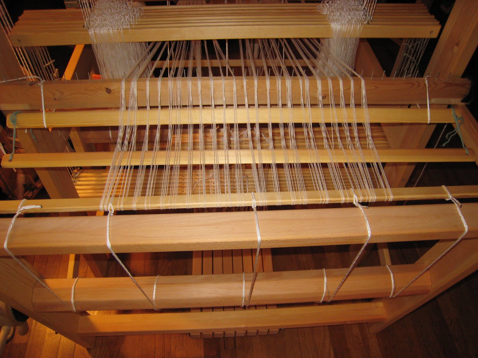 MadCityMike's Blog: "Warping My Oxaback Lilla Floor Loom for the First ...