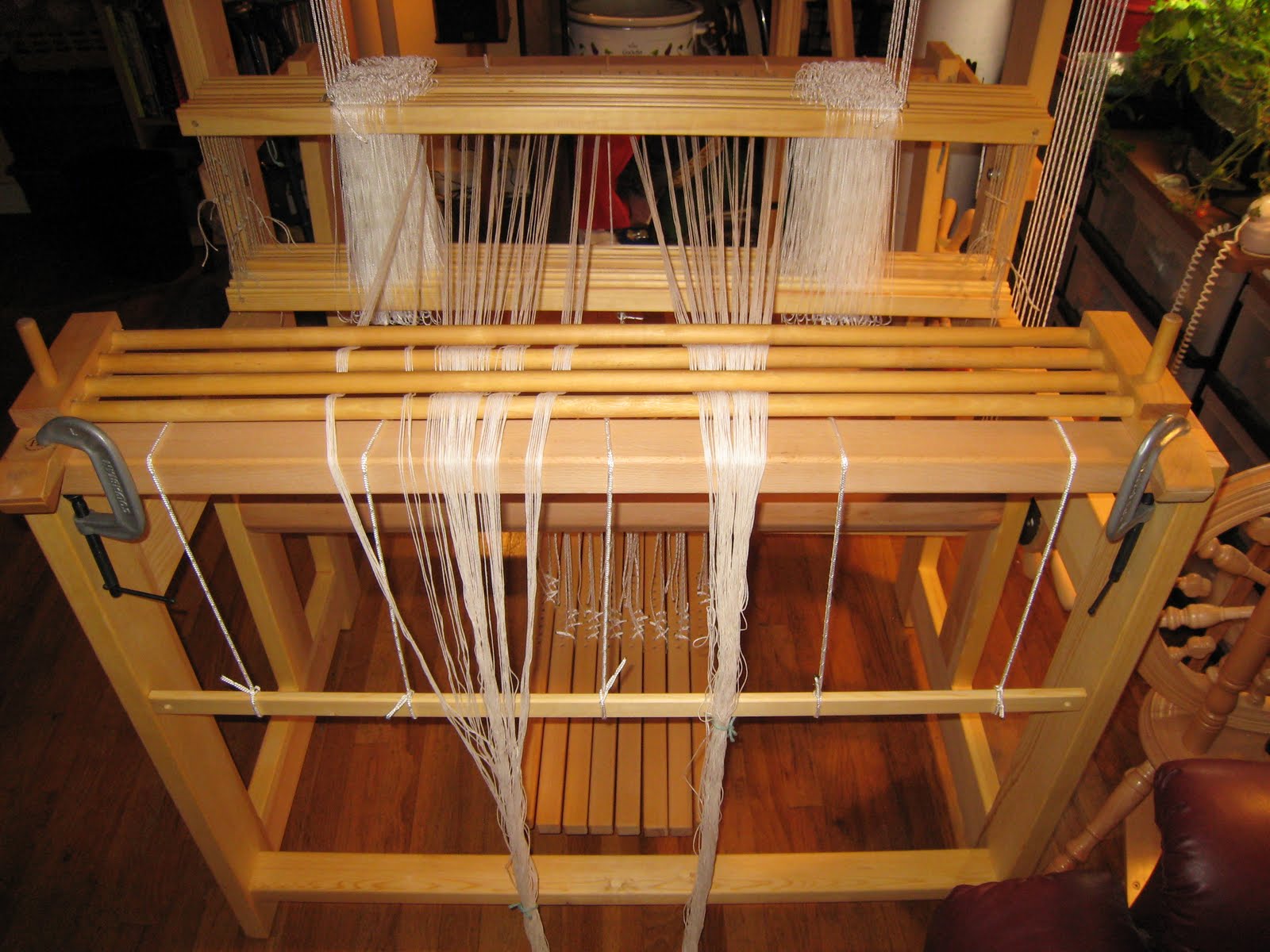 MadCityMike's Blog: "Warping My Oxaback Lilla Floor Loom for the First ...