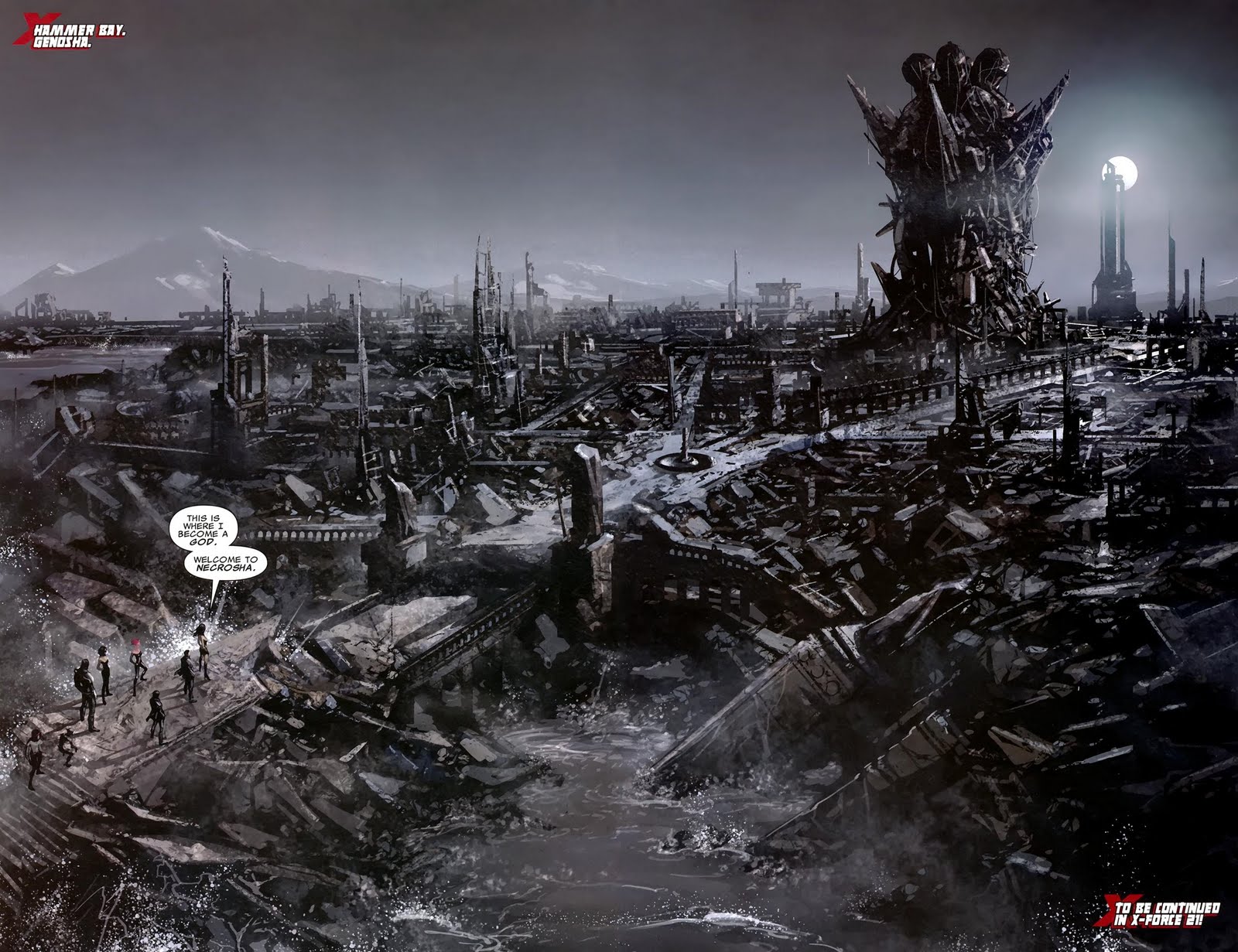 Marvel-Comics: Cronologia Marvel: La Destruccion de Genosha