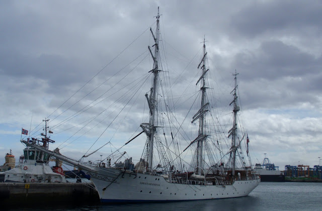 Turismo de Cruceros en Gran Canaria: El velero noruego Christian Radich ...