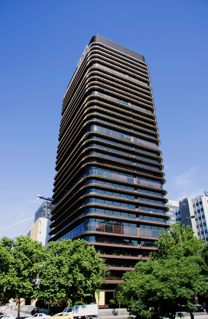 Madrid " De Madrid al Cielo ": Edificio BBVA, Saint Gobain - Madrid