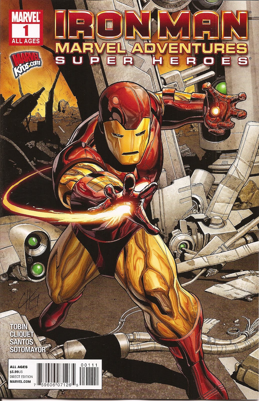 Chuck's Comic of the Day: Marvel Adventures Super Heroes #1