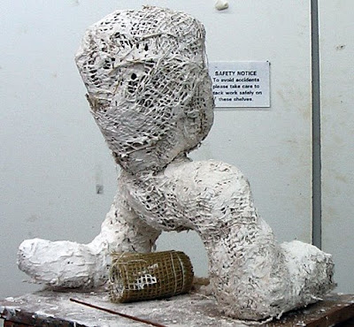 David Thorne Sculpture: Direct Plaster