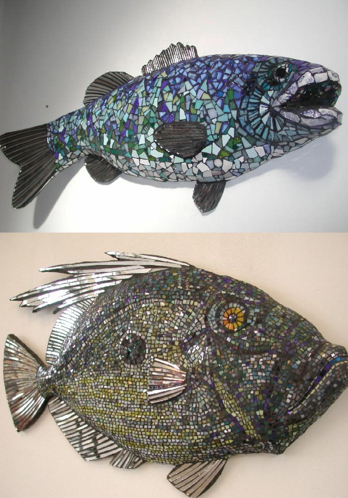 1000+ images about mosaic fish on Pinterest | Mosaics, Fish and Stained ...
