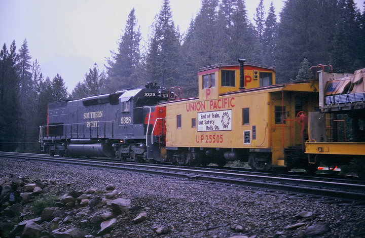 Southern Pacific Railroad: Helper Unit on Donner