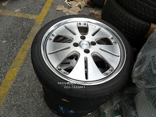 Selling Used & New Japan Rim: 17" WORK JAPAN VIP RIM WITH TIRE - SOLD-