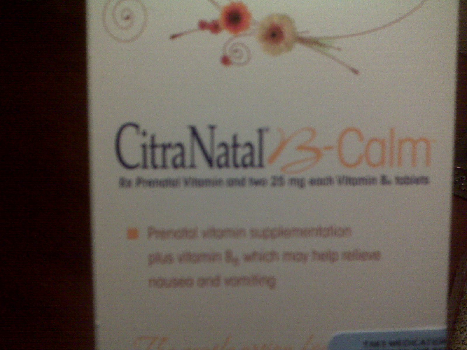 Acord Family: CitraNatal B- Calm