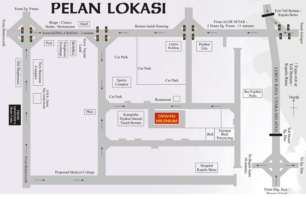 karnival KAMU: PELAN LOKASI