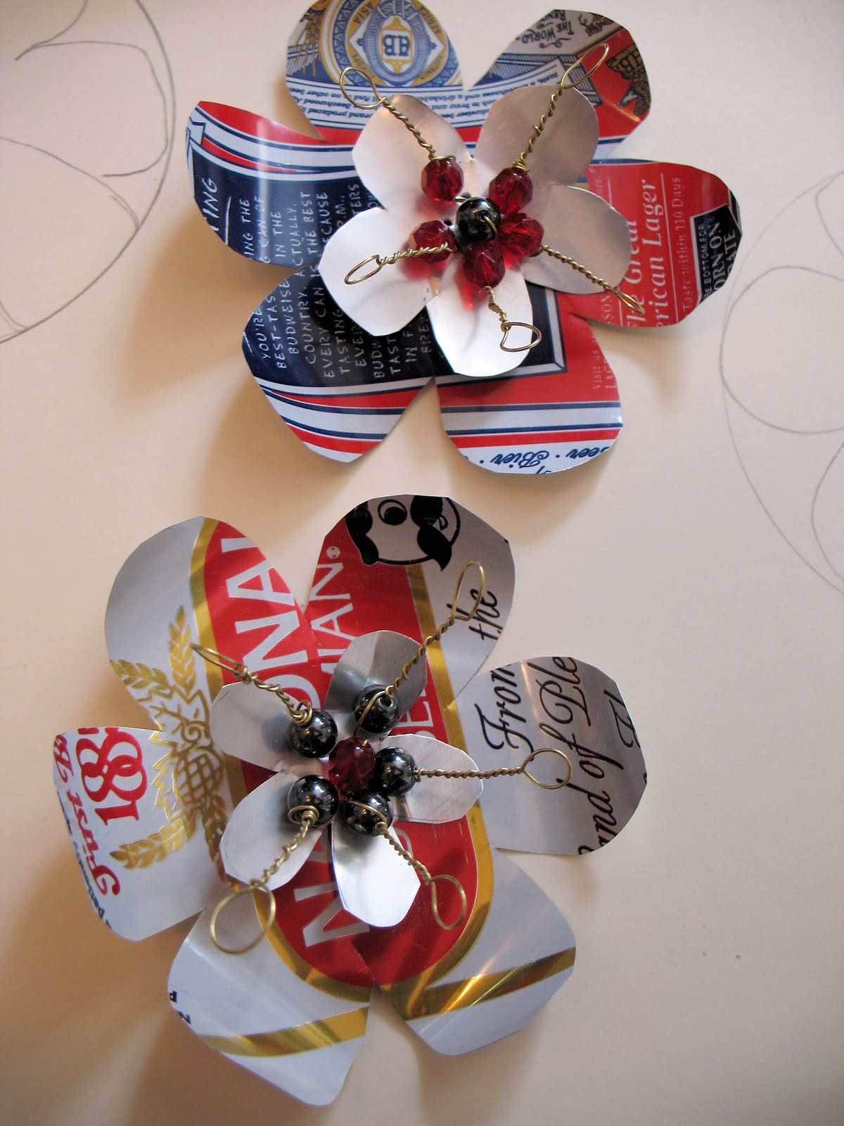 52 Projects: Week 12: Blooming Beer Cans
