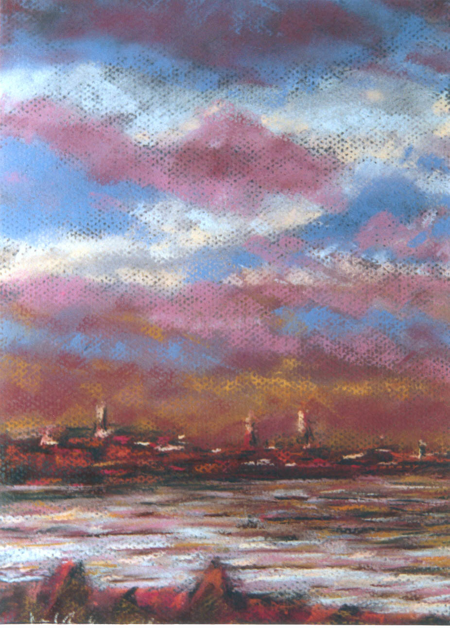 arte y artificios: JOSE PAYA: PAISAJES Y PINTURAS AL PASTEL