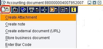 SAP e-mory: SAP Attach document to Journal Entry