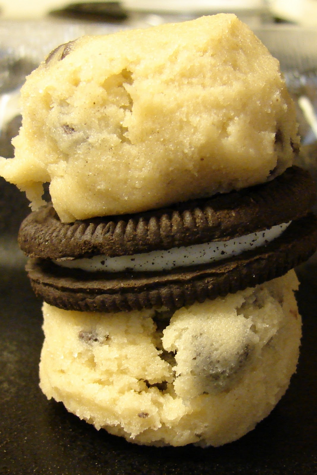 Chocolate Chip Oreo Cookie Sandwich