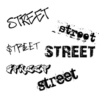 Laura's AS Media: Street Font Poster