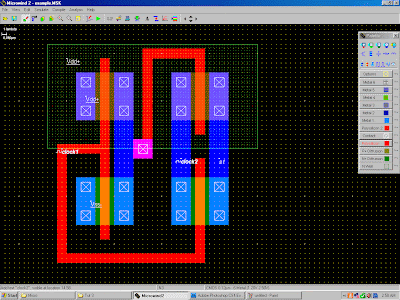 SATISH KASHYAP: Microwind Tutorial Part3: Design of Transmission Gate (Import layout, save time)
