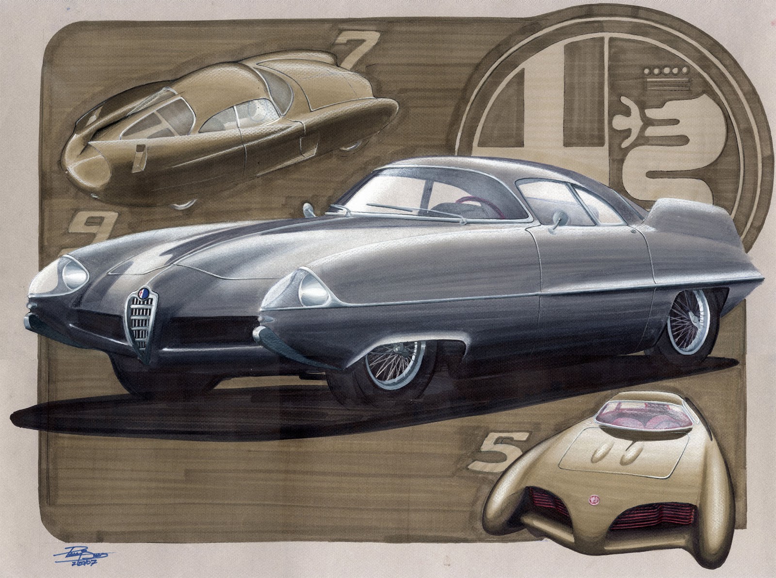 Bellina Classic Motors : Alfa Romeo Bat