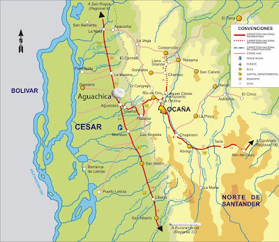 Maraven: Como llegar a Aguachica Cesar