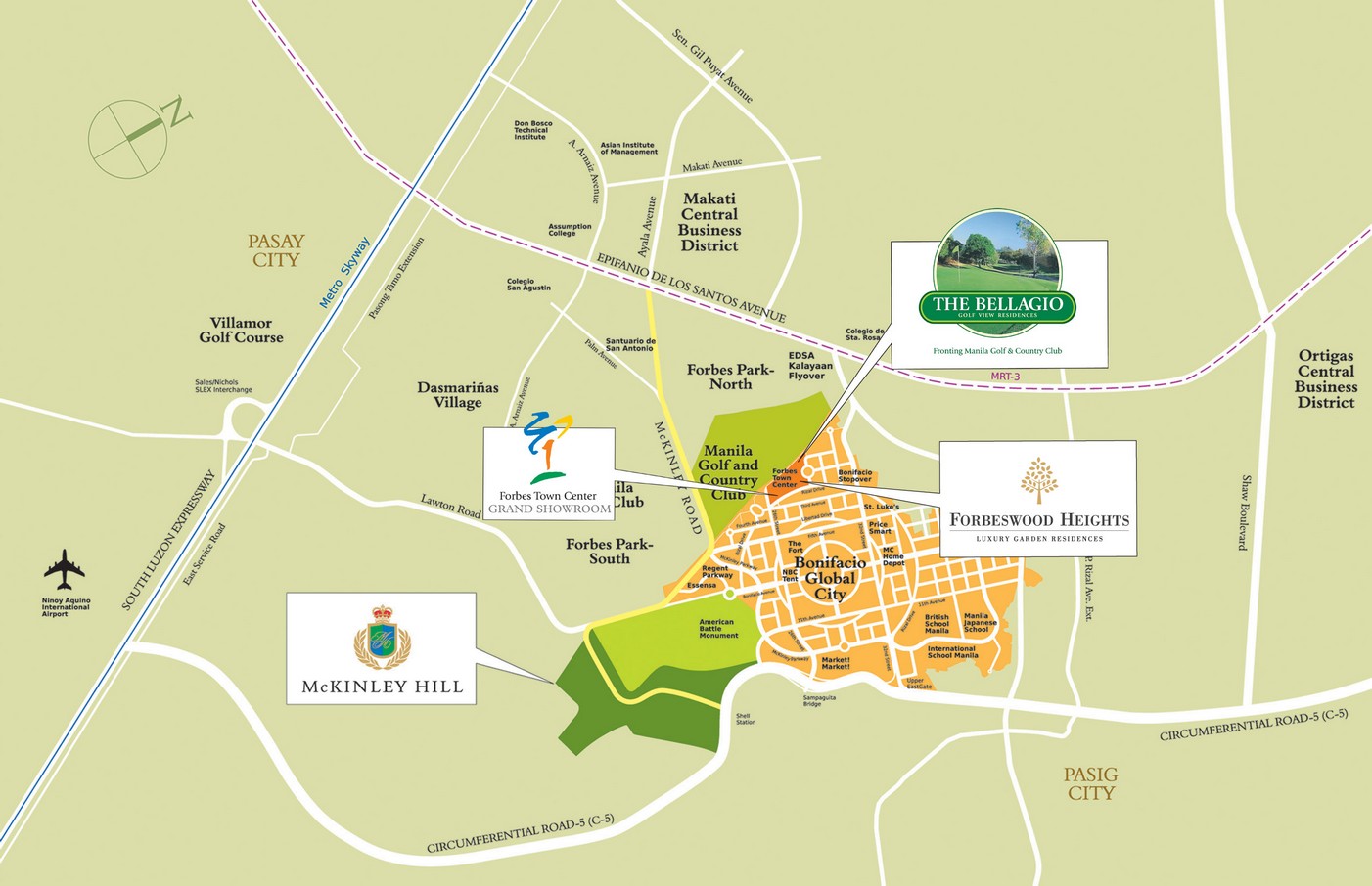 A Luxurious Address Awaits YOU.: McKinley Hill Village, The Most ...