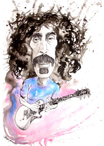 bernard caricaturas: FRANK ZAPPA