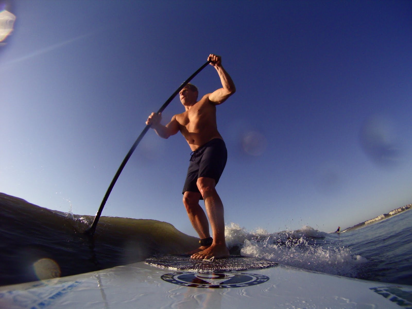 Atlantic Paddle Surfing: Early am Surf, Afternoon Paddle