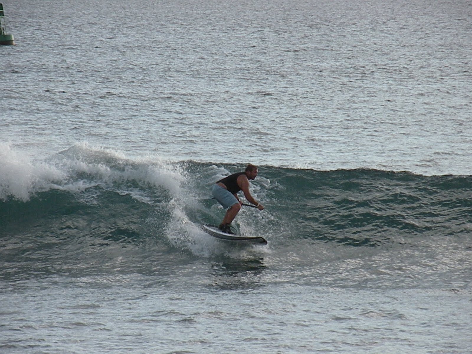 Atlantic Paddle Surfing: Clean 2-3 ft waves today...