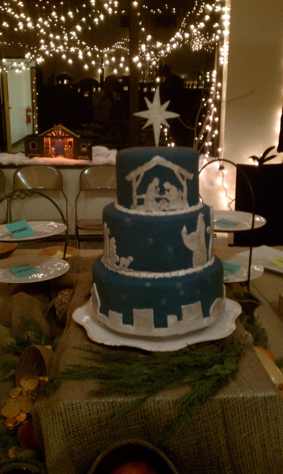 Sweetie Babe Cakes: Nativity cake