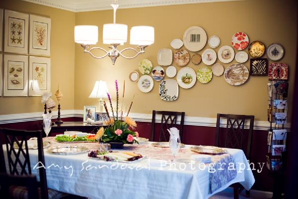 Bright As Yellow: Meghan's Request: Hanging Plate Arrangements