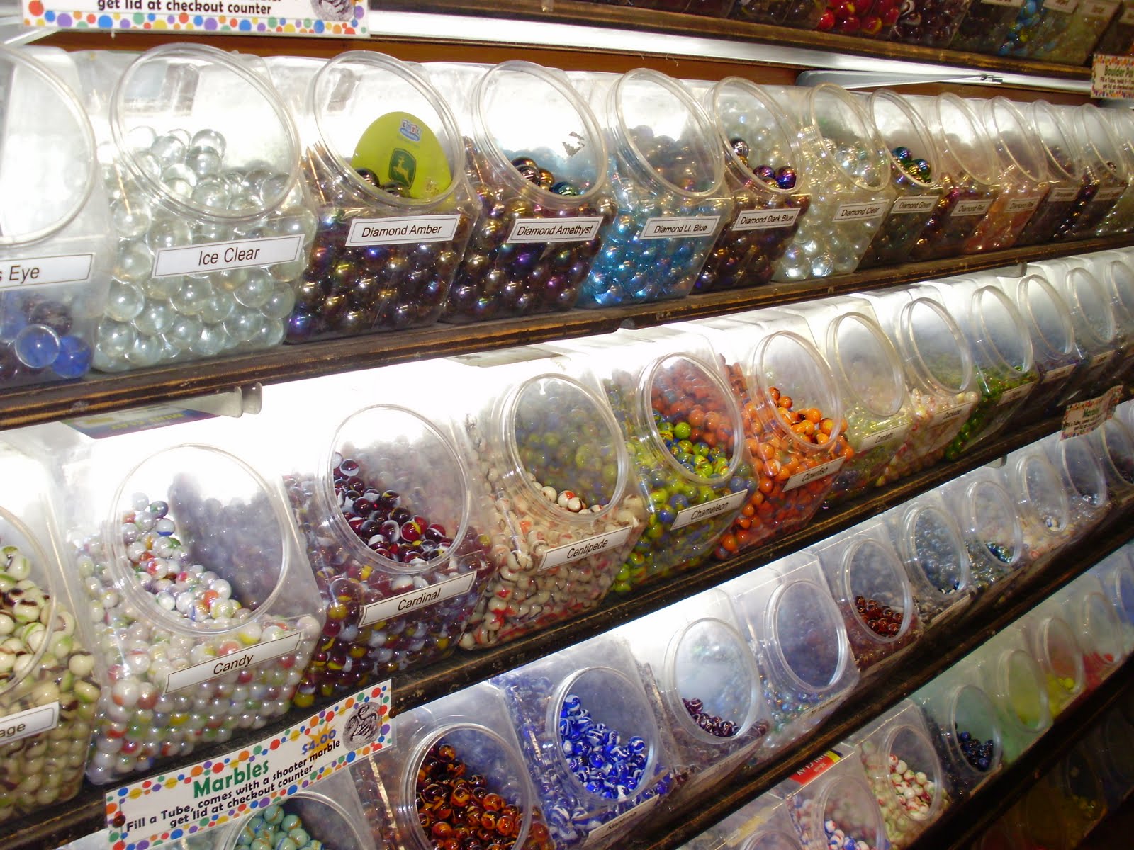 Life at 55 mph: Marble making demonstration at the Moon Marble Company ...