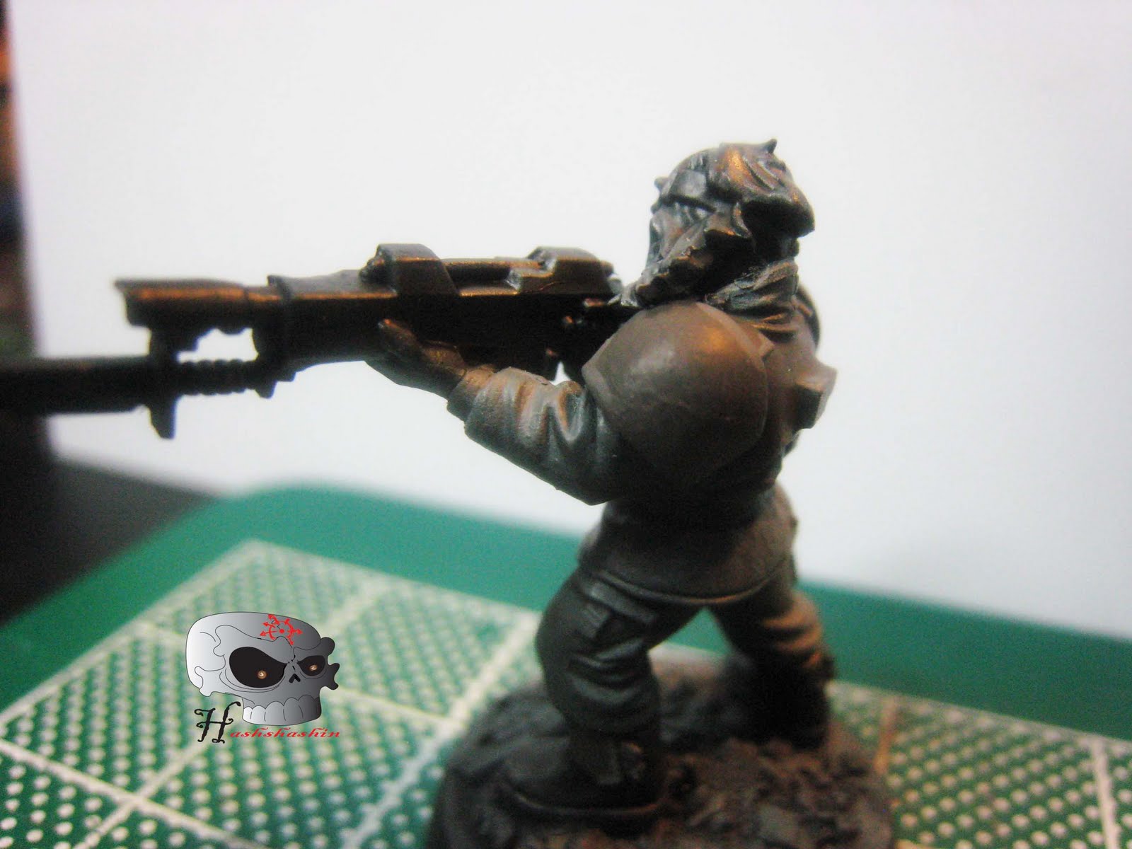 The Buddy Times: +WIP IT: Traitor Guard Models with paint on them+