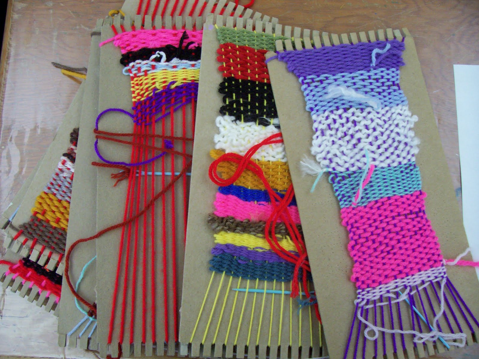 It's a Creative Journey: Weaving with 6th Grade