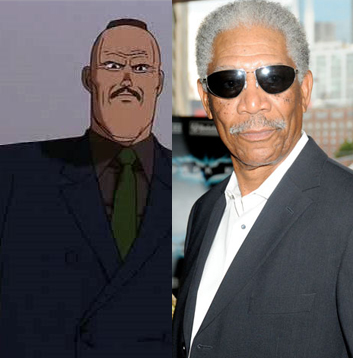 Is Morgan Freeman turning into colonel Shikishima (from Akira)? | JUMI
